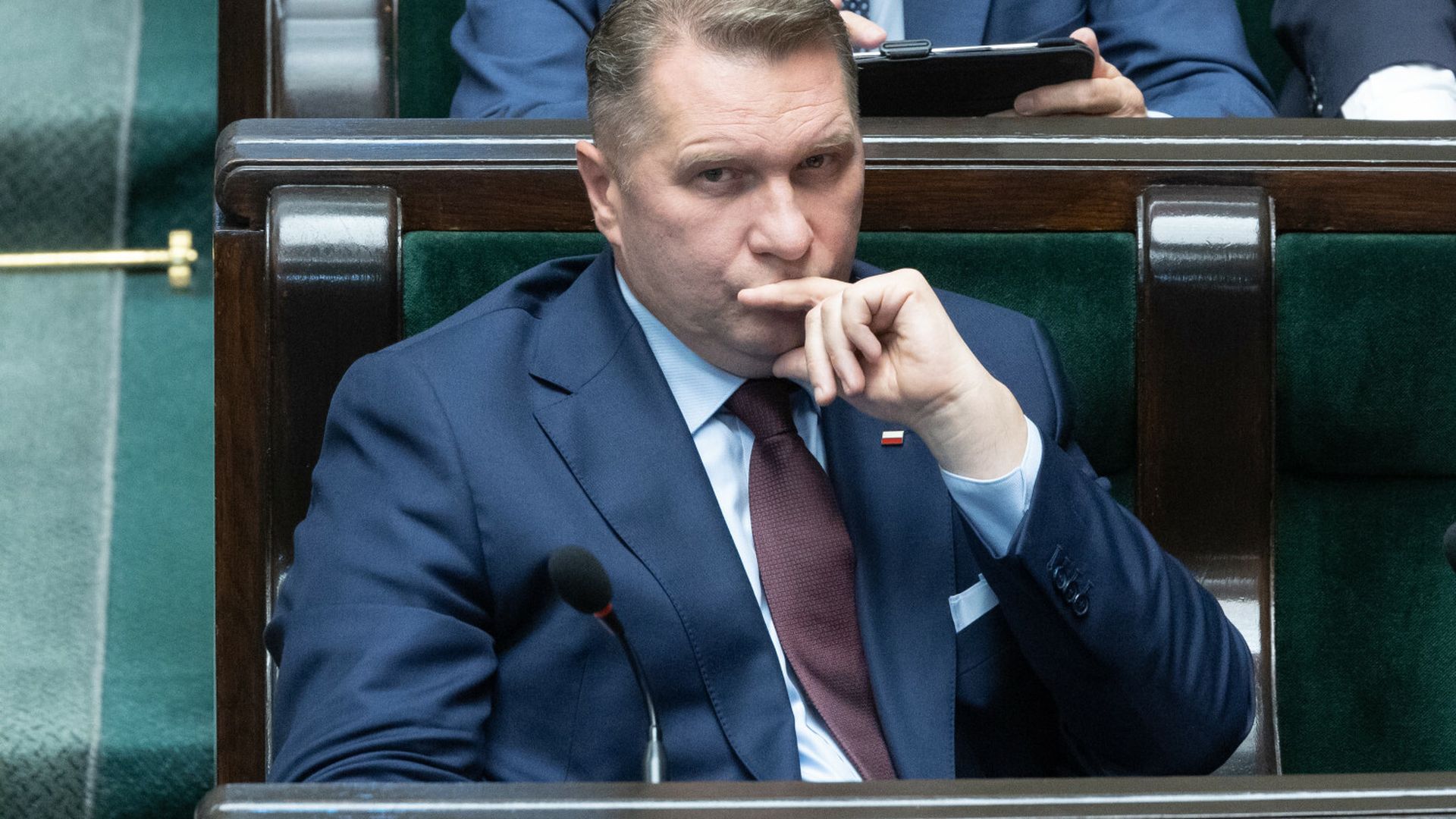 Kolizja z udziałem samochodu, w którym jechał Czarnek. Jest komunikat ...
